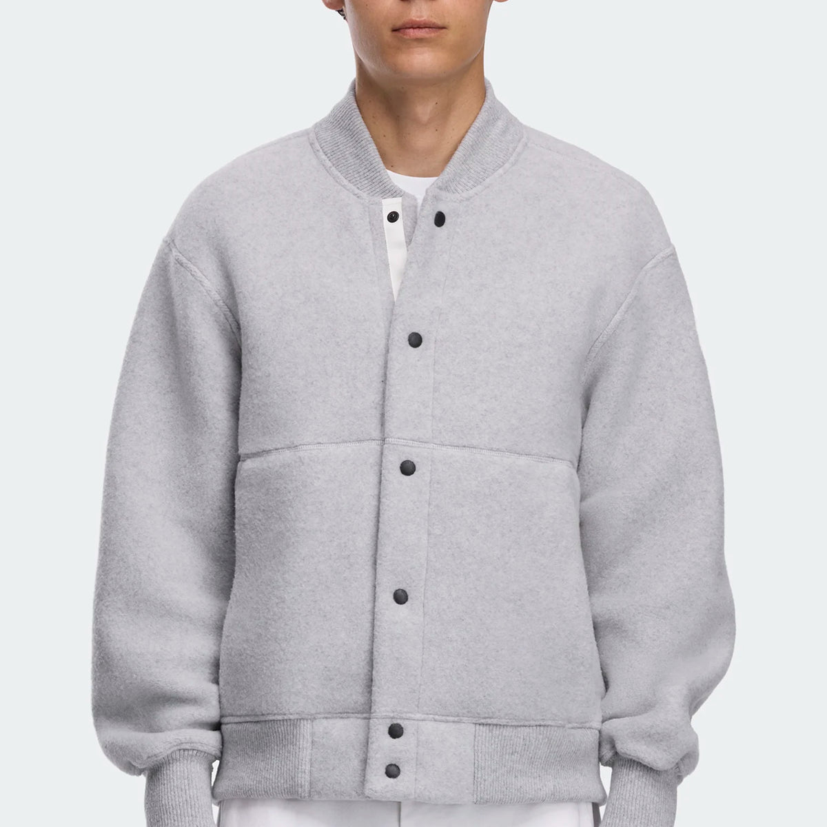 Hudson Fleece Bomber White Label – BoUvy